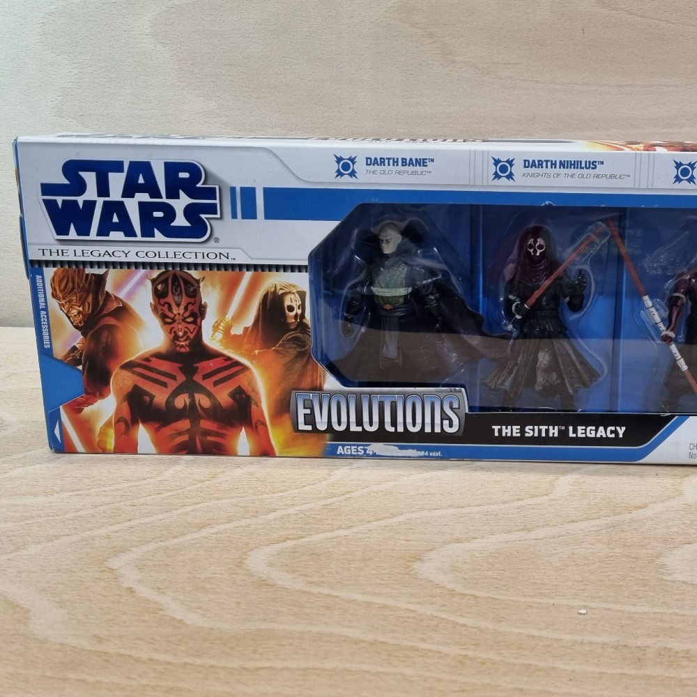 New Hasbro STAR WARS EVOLUTIONS THE SITH LEGACY COLLECTION | BUY WITH ...